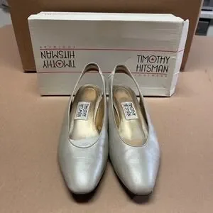 Timothy Hitsman | Shoes | Vintage Timothy Hitsman Gold Acrylic Block ...